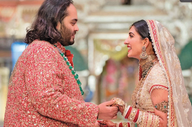 Indian billionaire heir Anant Ambani weds at lavish, star-studded ceremony